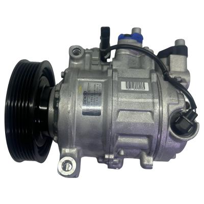China DENSO 437100-7411 AC Compressor 6SEU14C 12V 6PK 125MM for AUDI A6 C7 2.5 R134A for sale