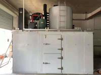 China 20tons/Day R404a R22 Refrigerant Industrial Flake Ice Machine For Fishery for sale