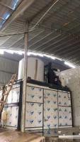 China SUS304 Stainless Steel 25ton Seawater Flake Ice Machine Industrial Applications for sale