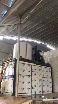 China SUS304 Stainless Steel 25ton Seawater Flake Ice Machine Industrial Applications for sale