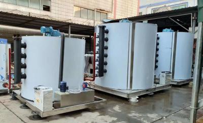 China Industrial 40tons Daily Output Fresh Water Ice Flake Making Machine SUS304 for sale