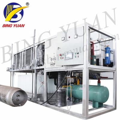 China Fresh Keeping Commercial 3T Block Ice Maker Machine , Ice Cube Machine Maker for sale