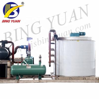 China Flake Ice Machine with High Efficiency, Fully Automatic Industrial Flake Ice maker 15T Daily Capacity Ice Machine for sale