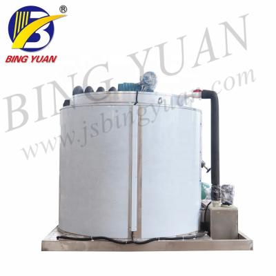 China R404A 220V 3000KG Flake Ice Maker Machine , Seawater Flake Ice Machine for sale