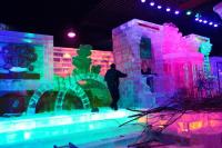 China Snow falling machine, indoor snow ice maker, snow falling ice machine for sale