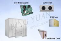 China 3.1KW 0.8mm Solar Power Containerized Cold Room , Modular Cold Storage for sale