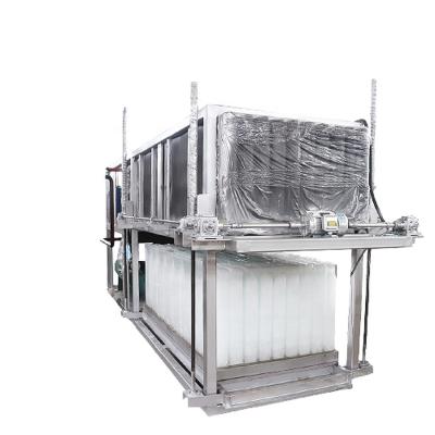 China 10000KG 33.98KW 380V Clear Ice Block Machine , Clear Ice Block Maker for sale