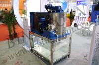 China Air Cooling 220V 1 Ton Flake Ice Maker Machine , Automatic Ice Making Machine for sale