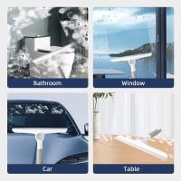 China 360° Rotating Multi-Purpose Window Squeegee with TPR Silicon Blade for sale