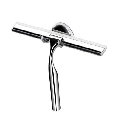 China Stainless Steel Rubber Shower Car Washing Cleaner Window Squeegee for sale