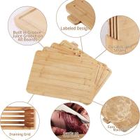 China Eco-Friendly Bamboo Cheese Board Multi Functional Kitchen Serving Board Compact 36x12x24cm for sale
