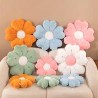 China 35cm/50cm Flower Pillow Decorative Throw Bed Couch Sofa Floor Seating Cushion for sale