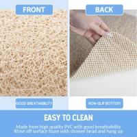 China Anti-slip Quick Drying Bathtub Mat Foot Scrubber Mat for Home Hotel Use for sale