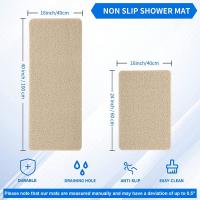 China Anti-slip Quick Drying Bathtub Mat Foot Scrubber Mat for Home Hotel Use for sale