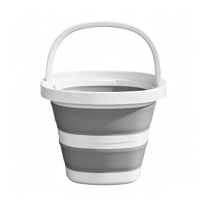 China 5L 10L Collapsible Bucket with Handle for Multi-Purpose Use for sale