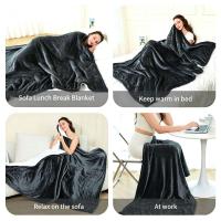 China Customized Heated Electric Throw Blanket Twin Heating Throw Blanket Machine Washable for sale