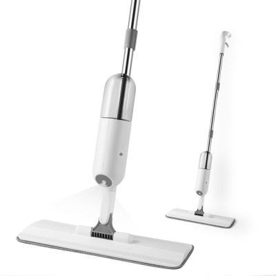 China Dry and Wet Floor Cleaning Spray Mop 360 Degree Rotation Lazy Spray Flat Mop for sale