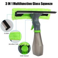 China 3 in 1 Multipurpose Window Squeegee Cleaner with 250 ml Spray Bottle for sale