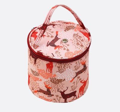 China Compact 13.5 X 14 Cm Portable Sewing Kit Storage Bag With Customizable Design And Durable Fabric for sale
