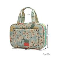 China Double Layer Zipper Knitting Storage Bag 28 X 19 X 5 Cm Customizable Yarn Organizer for sale