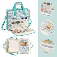China Double Layer Embroidery Thread Storage Bag With Customizable Design And 39 X 32 X 6 Cm Size for sale