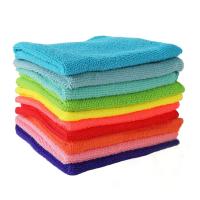 China 10PCS Reusable Eco-Friendly Quick Dry Microfiber Cleaning Cloths for Kitchen and Bathroom for sale