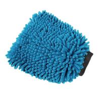 China Scratch-Free Chenille Microfiber Car Wash Mitt Machine Washable Cleaning Towel for sale