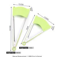 China Heat Resistant Silicone Food Clip With Non-Slip Tips And One Handed Spring Action Serving Tongs for sale