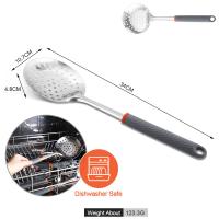 China Stainless Steel Perforated Drain Bowl Colander Rust Resistant Kitchen Strainer Basket for sale