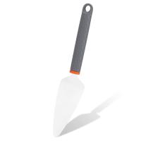 China Rust Resistant Stainless Steel Pizza Shovel Wide Flat Head For Cake And Cheese for sale