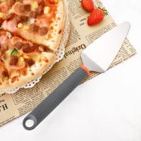 China Rust Resistant Stainless Steel Pizza Shovel Wide Flat Head For Cake And Cheese for sale