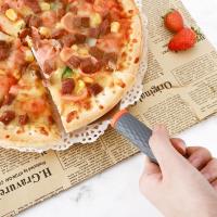 China Rust Resistant Stainless Steel Pizza Shovel Wide Flat Head For Cake And Cheese for sale