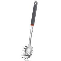 China Anti-slip Rust-resistant Stainless Steel Noodle Scooper with Tooth-edged Bowl for sale