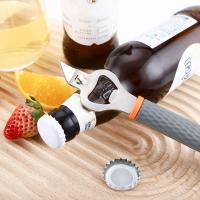 China Stainless Steel Beer Bottle Opener with Pointed Pry Tip and Rust-Resistant Design for sale