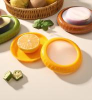 China Sealed Silicone Lid Stackable Odor-Resistant Refrigerator Storage Box For Produce for sale