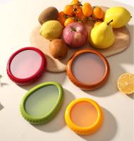 China Sealed Silicone Lid Stackable Odor-Resistant Refrigerator Storage Box For Produce for sale