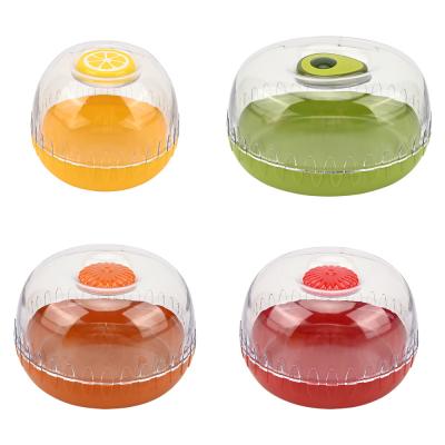 China Airtight Lid Food-Grade Plastic Stackable Storage Box for Avocado and Lemon for sale