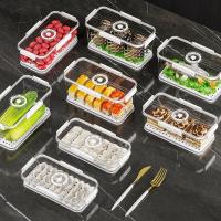 China Food Grade Freezer Storage Box With Airtight Lid And Stackable Design for sale
