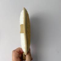 China 100% Natural Exfoliating Loofah Flat Body Scrubber Egyptian Bath Sponge for sale