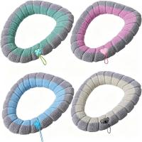 China Reusable Washable Toilet Seat Cover Soft Non Slip Bathroom Pad for sale