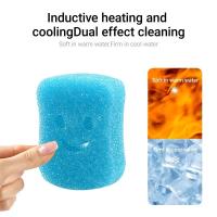 China Temperature Controlled Non Scratch Odor Resistant Scrub Sponge for Kitchen Cleaning for sale
