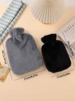 China Reusable PVC Hot Water Bag Plush Cover Home Houseware For Hand Warming for sale