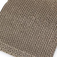China Eco Friendly Cat Scratching Board With Curved Wave Design For Claw Grinding for sale