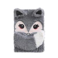 China Eco Friendly A5 Diary With Ultra Soft Plush Cover Kawaii Notebook for sale