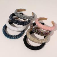 China Baroque Crystal Diamond Headband With Dazzling Rhinestone for sale