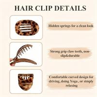 China Flat Claw Design Duckbill Hair Claw Clips for All Hair Lengths for sale