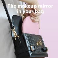China Double Sided Magnifying LED Lighted Cosmetic Makeup Hand Mirror for sale