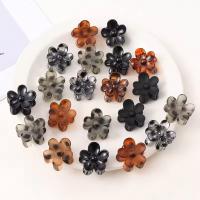 China Mini 2.5cm Leopard Print Frosted Finish Hair Clip Fashion Hair Accessory for sale
