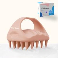 China Anti Slip Compact Silicone Scalp Massage Shampoo Brush For Healthy Hair for sale