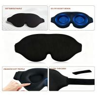 China 3D Contoured Cup Sleeping Eye Mask Eye Shade Cover For Blocking Out Light for sale